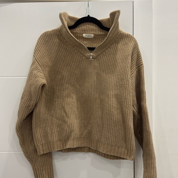 James Street Co. | Sweaters | James Street Co Ribbed Moa Quarter Zip ...